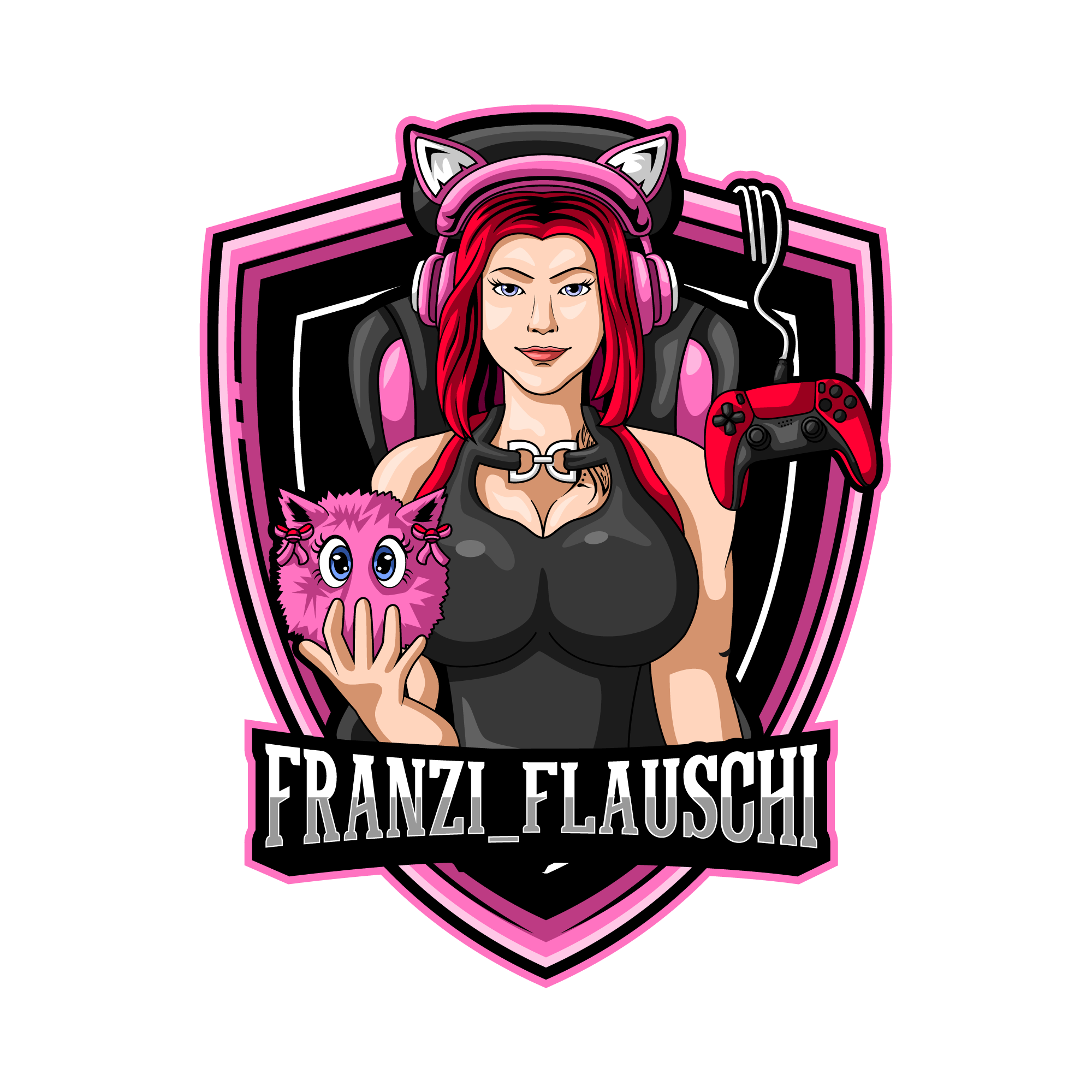 Franzi_Flauschi Logo – StreamerMerch GbR
