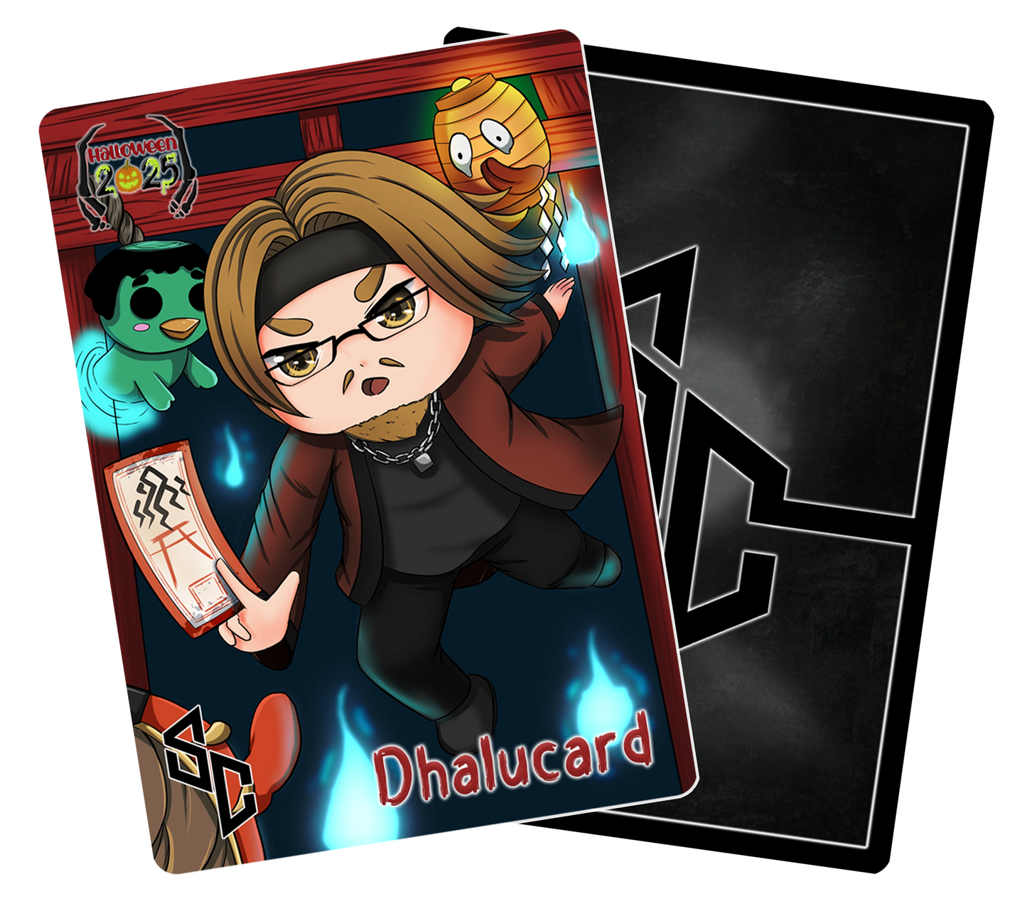 StreamerCard von Dhalucard [Halloween2025] – StreamerMerch GbR